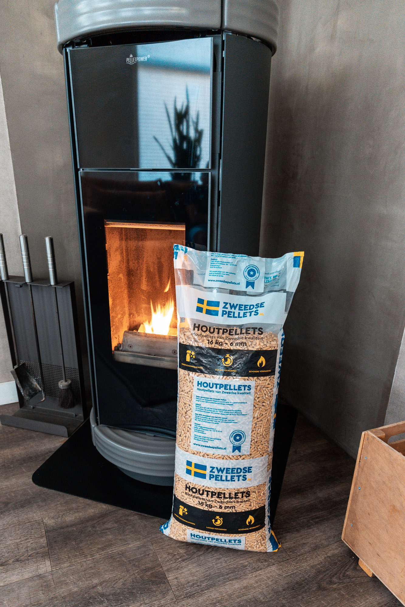 Houtpellets in big bags | 600kg | Zweedse Pellets